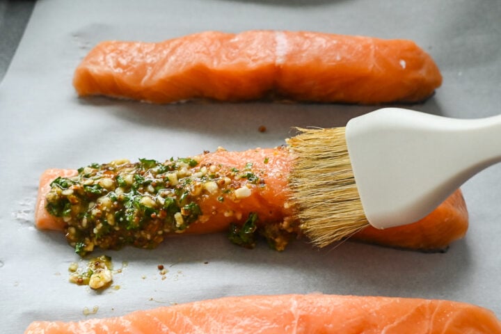 Almond Crusted Salmon (Gluten-Free) Recipe | One Hungry Bunny