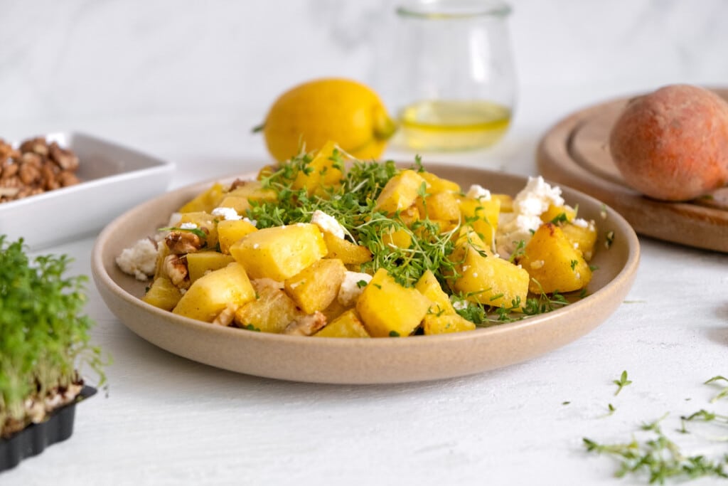 Roasted Golden Beets Recipe | One Hungry Bunny